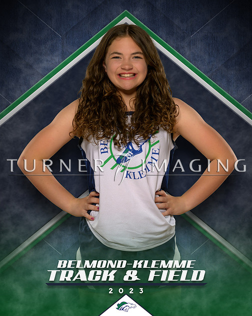 Turner Imaging | Belmond-Klemme Junior High Girls Track 2023 | Photo 19